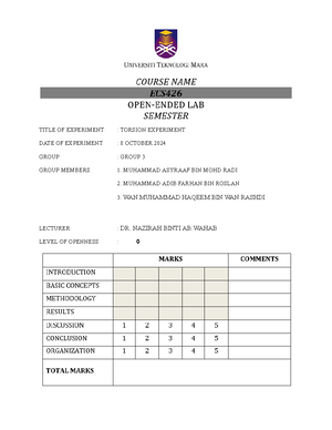 Lab 9 - Task for concrete mix design - Lab 9: Concrete mix design Task ...
