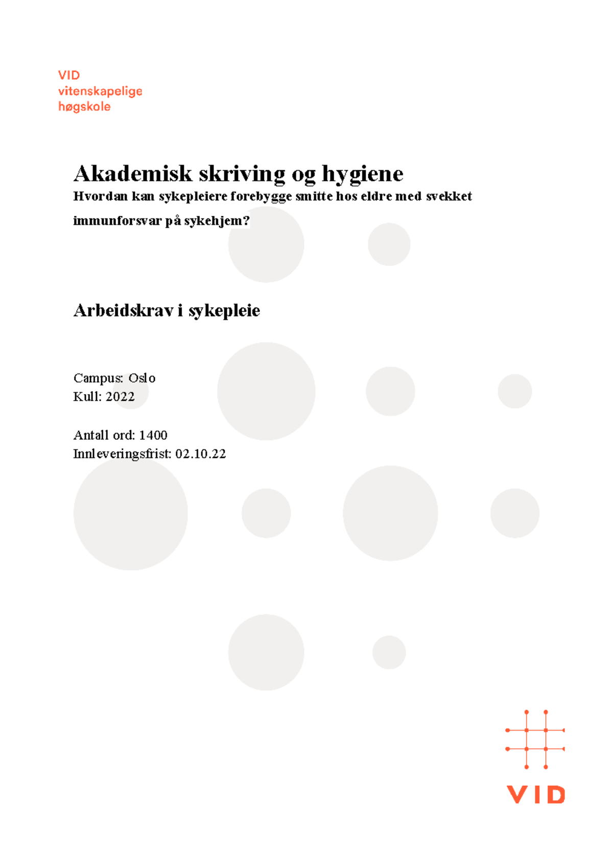 Akademisk skriving og hygiene - Akademisk skriving og hygiene Hvordan ...