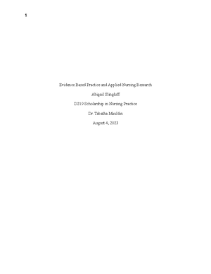 D224 NJM1 Global Hlth studoc - D224: Global and Population Health ...