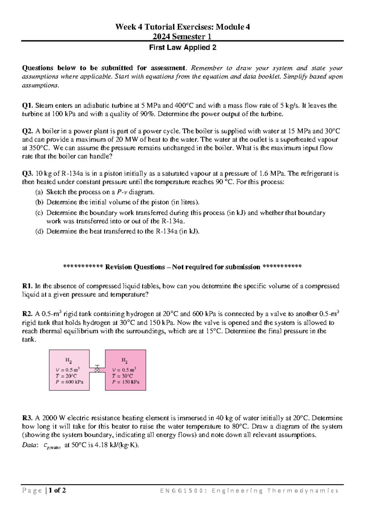Module 4 tutorial 2024-Semester 1 - Week 4 Tutorial Exercises: Module 4 2024 Semester 1 P a g e ...