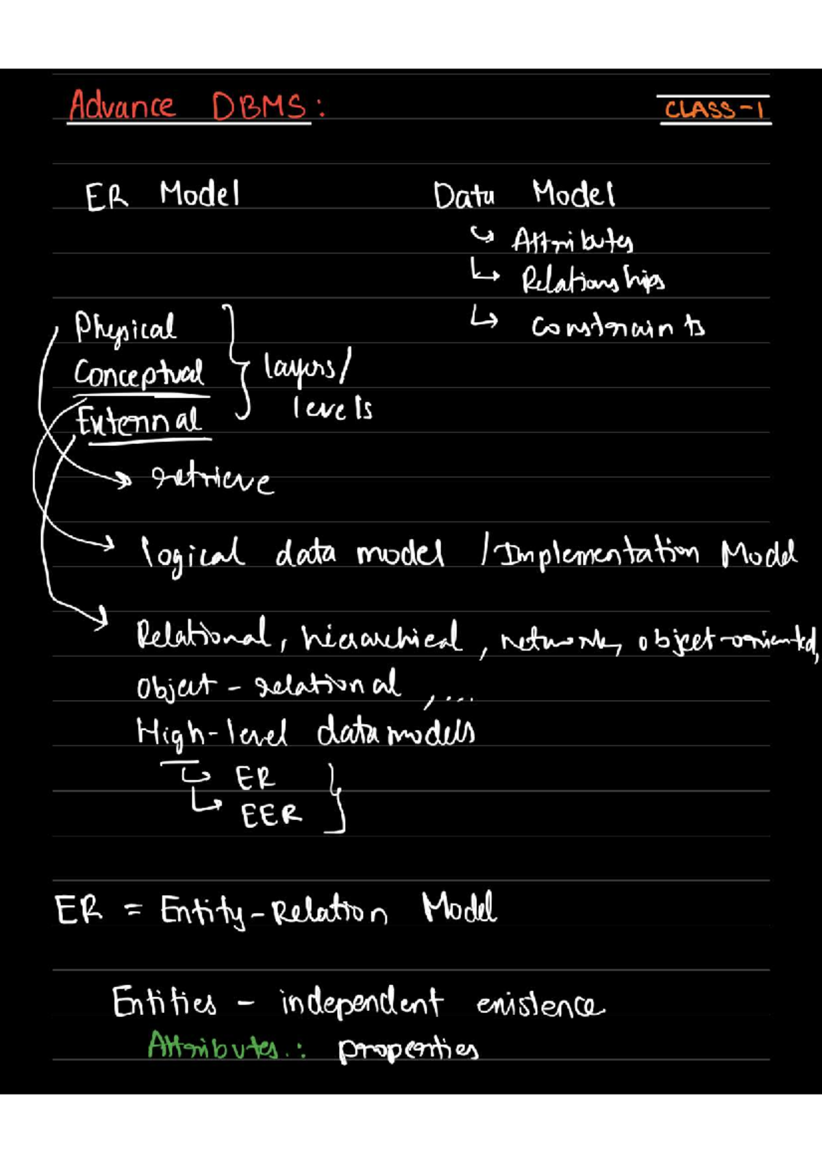 Adbms Notes - Cyber and information sequrity - Studocu