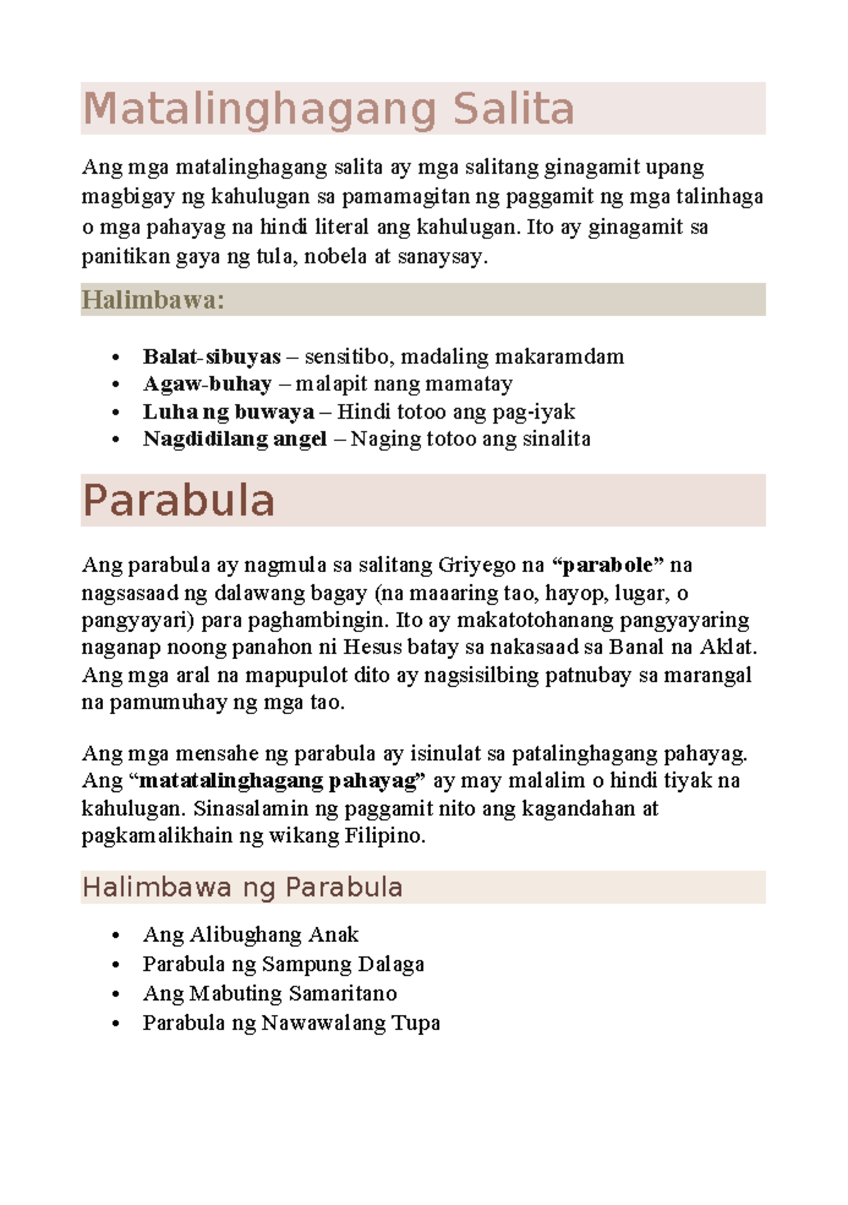 Filipino Notes - The study of how computers think, and how to teach ...