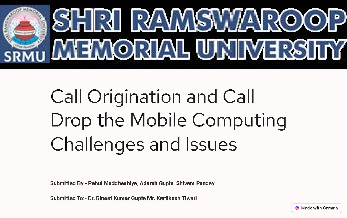 Course Offerings for Academic Year 2024-2025 - Call Origination and ...