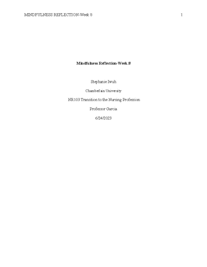 Nutrition CJ Sim - cj sim - CJSIM REFLECTION 1 CJSim Reflection Journal ...