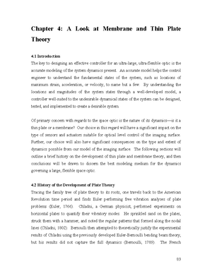 06 Plate Theory Complete - 6 Plate Theory 6.1 Plates A plate is a flat ...