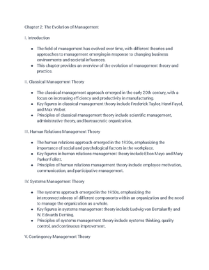 Mng 1 - Principles of management chapter 1 notes - Chapter 1: Managing ...