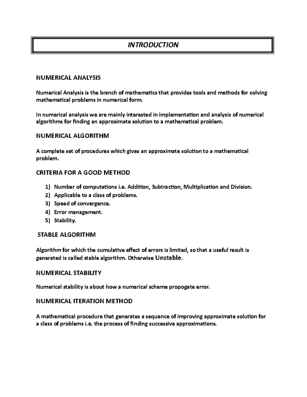 Numerical-analysis notes for everyone. - Introduction to programming ...