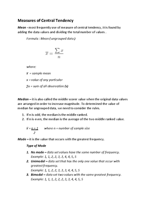 Measures of Position (Ungrouped Data) - Measure Position Partition ...