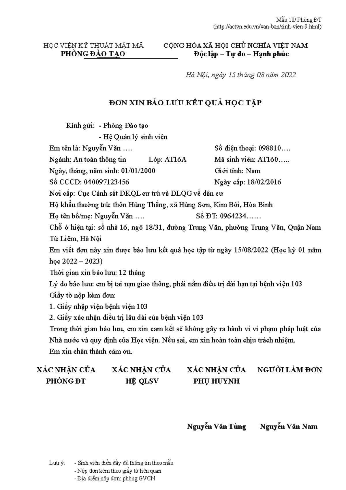 10 n B o L u K t Qu H c T p M u 10 Ph ng T actvn edu van ban