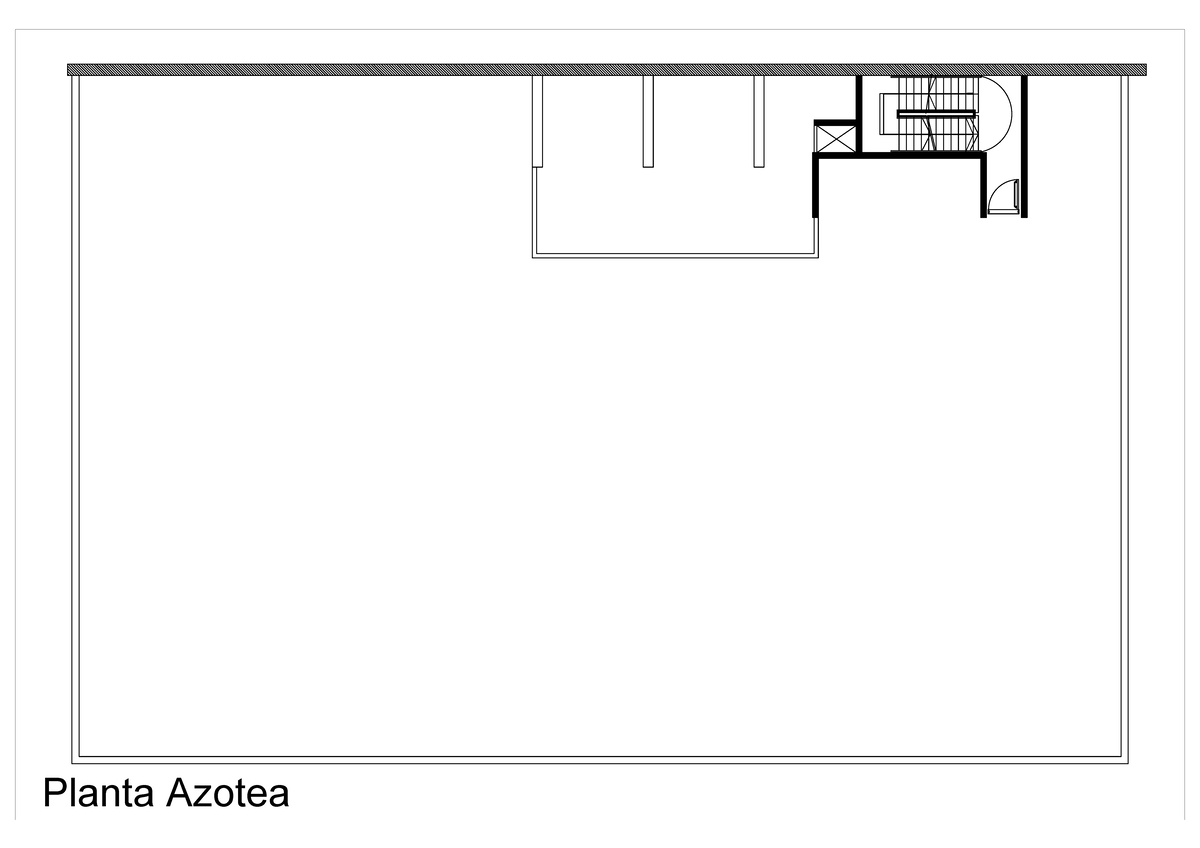 Azotea - Planta - Instalaciones III - Planta Azotea - Studocu