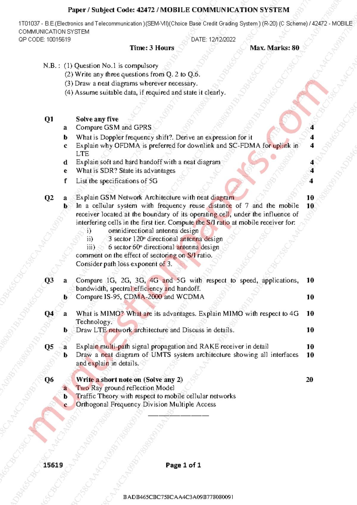 Be electronics-and-telecommunication semester-7 2022 december - Studocu