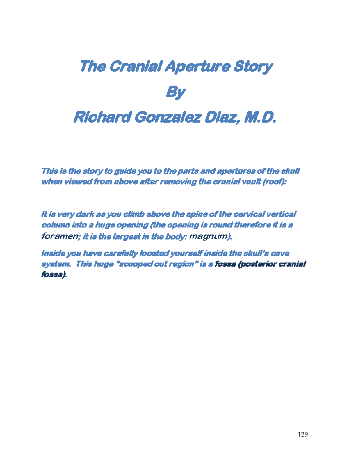 Ap1 skeletal system the cranial aperture story - The Cranial Aperture ...