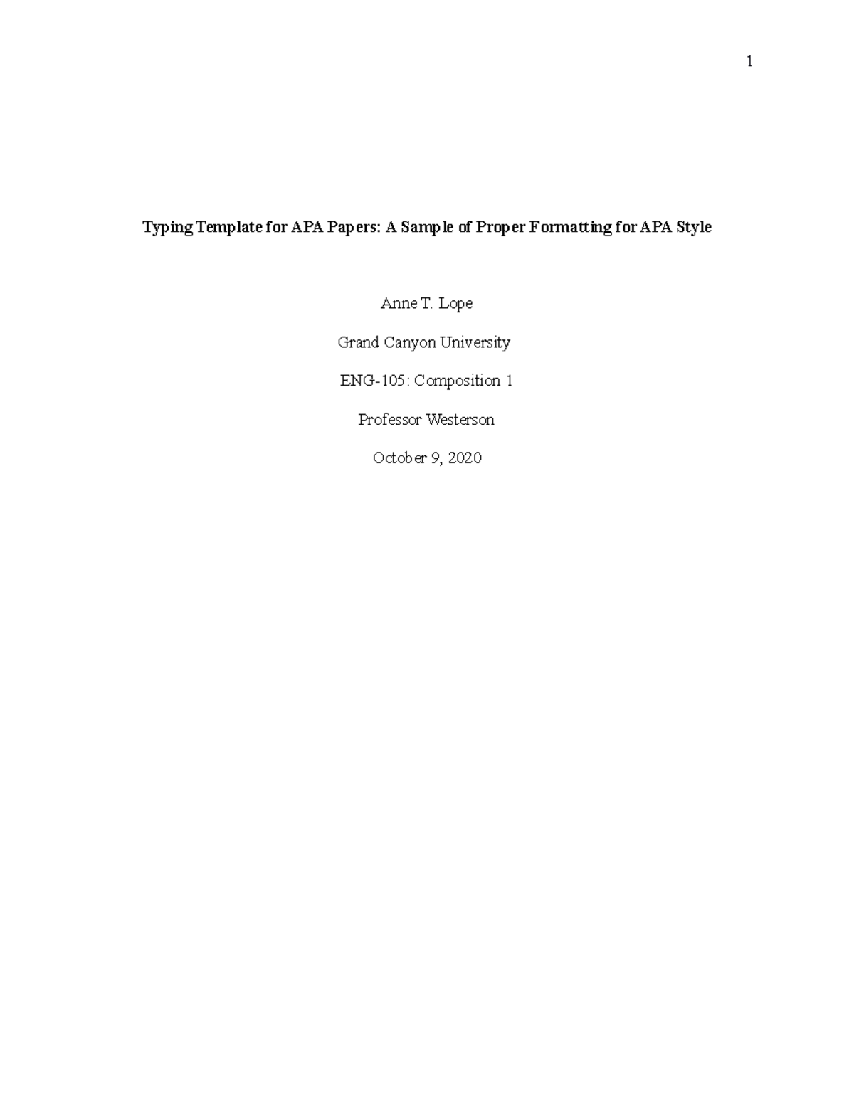 APA 7th template :)))))))))) - Typing Template for APA Papers: A Sample ...