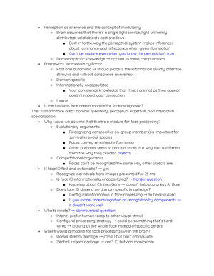 Cog Neuroscience Final - Language Wernicke’s aphasia: problems with ...