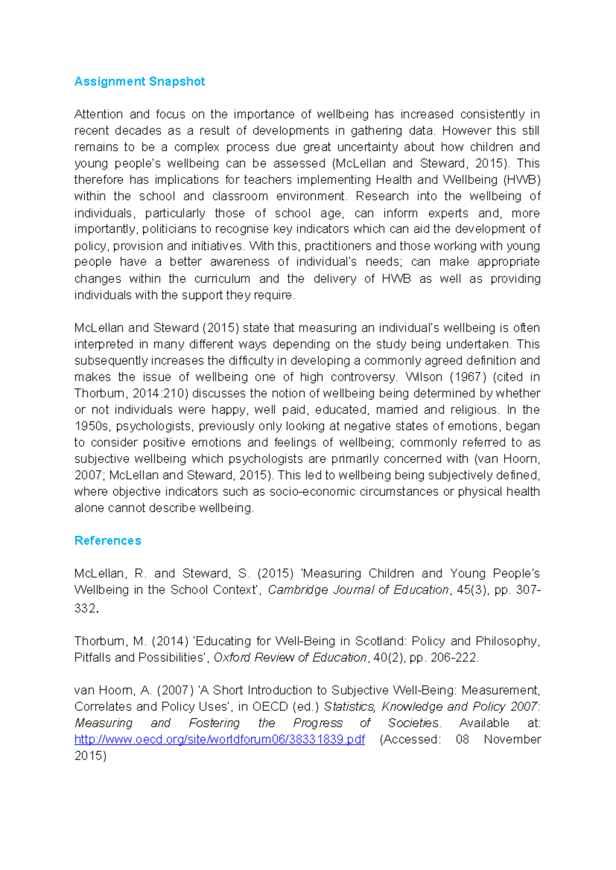 Assignment-Snapshot-Task1 - Assignment Snapshot Attention and focus on ...