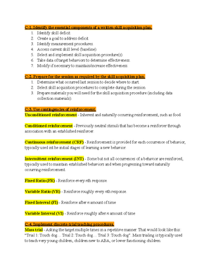 Assessments and the Role of the RBT - You Will Learn Skills assessments ...