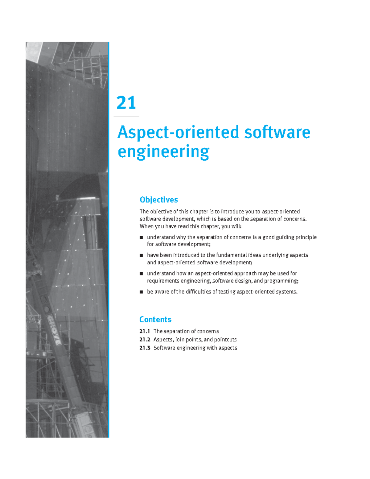 Software Engineering text book 9th Edition-582-604 - Aspect-oriented ...