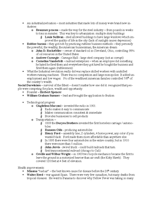 Unit 4 - Lecture notes by Coats. - HIST 212 - Studocu