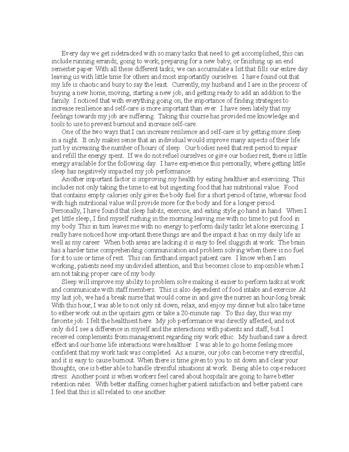 Pt1218 - idont know - Every day we get sidetracked with so many tasks ...