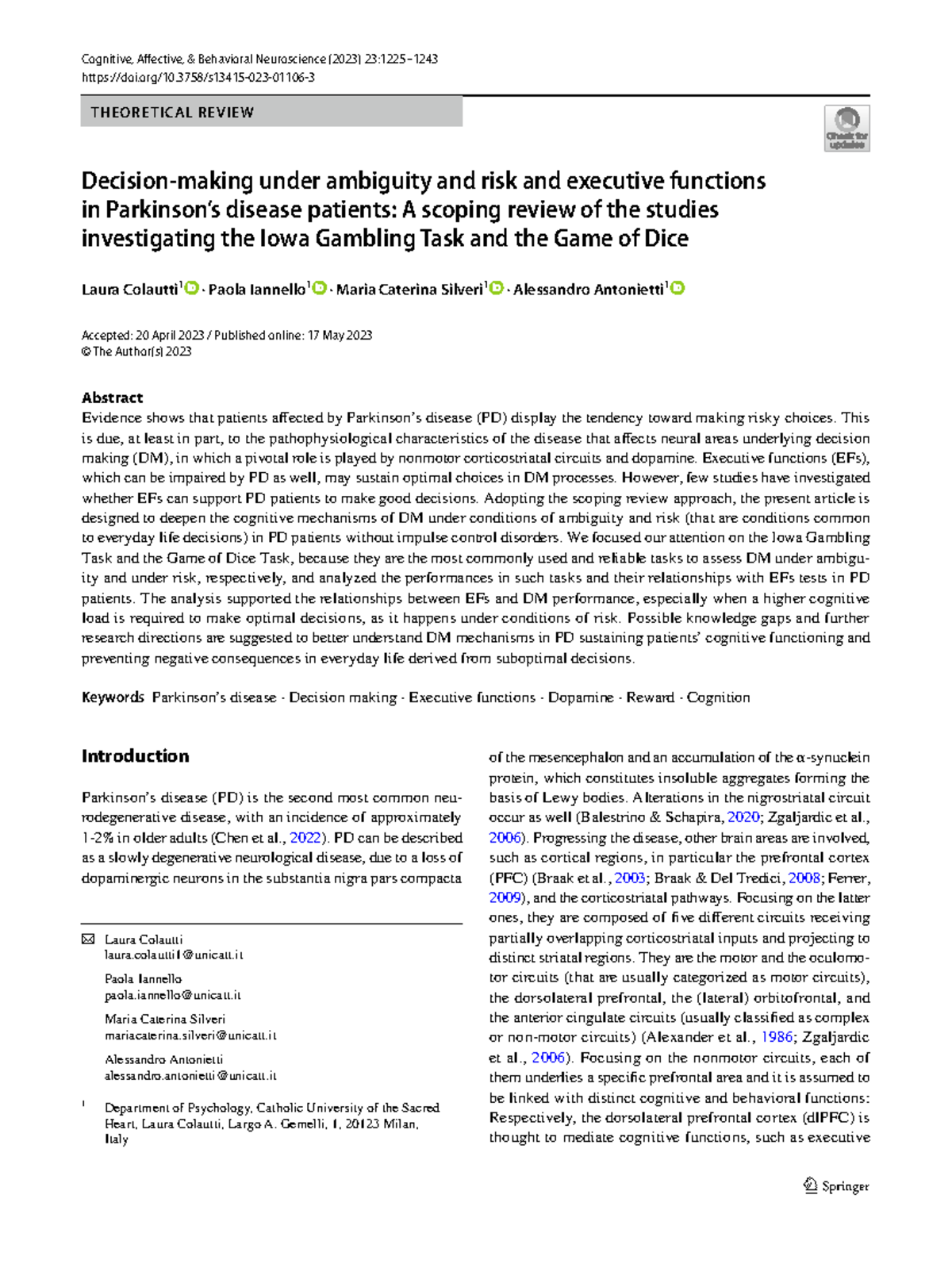 S13415 023 01106 3 - science - Vol.:(0123456789)1 3 doi/10.3758/s13415 ...