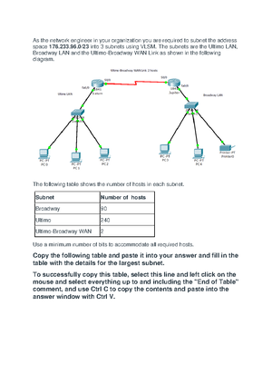 Networking Fundamentals Lab work week 6 By Gabriel Pratadaja - UTS ...