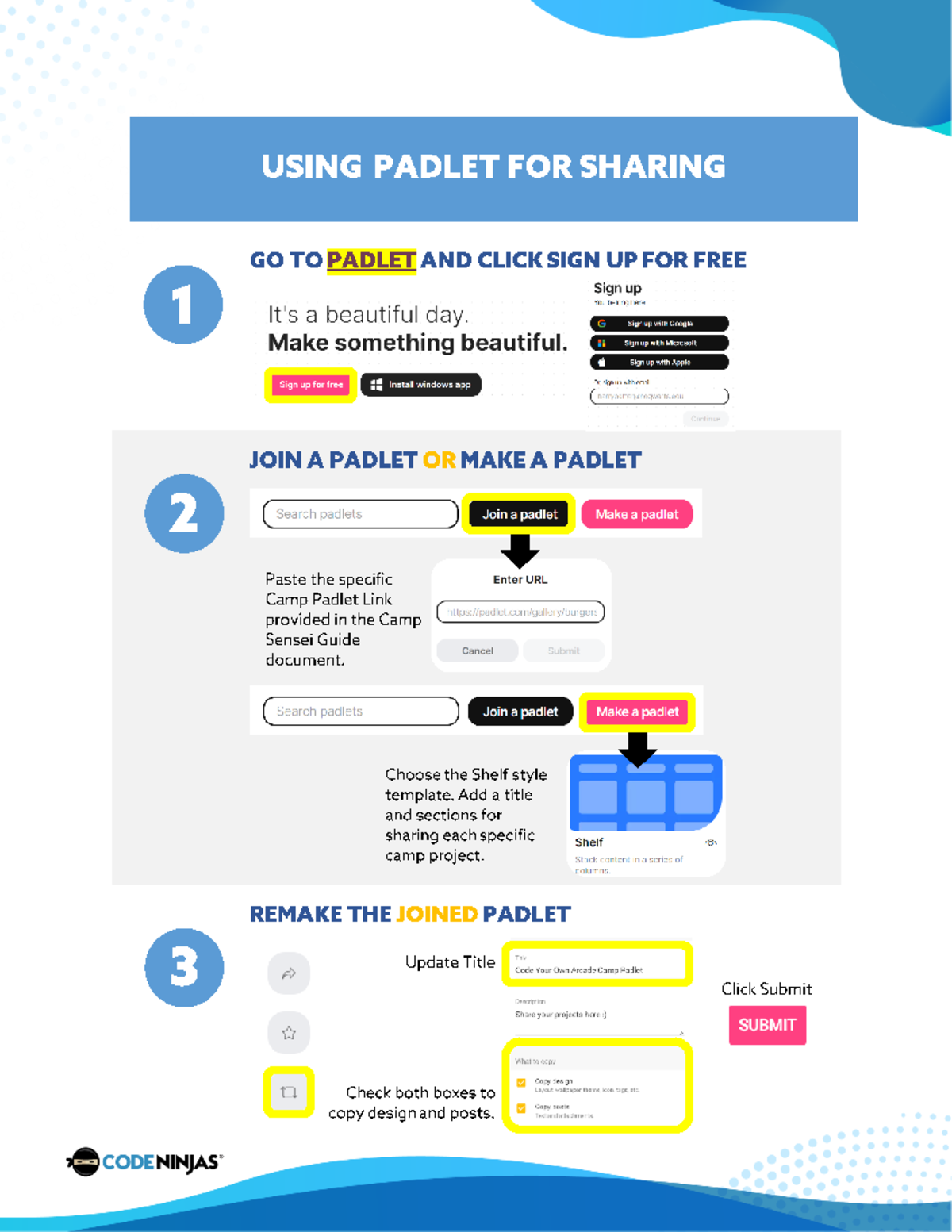 Padlet Account Setup - asdasdas - Studocu