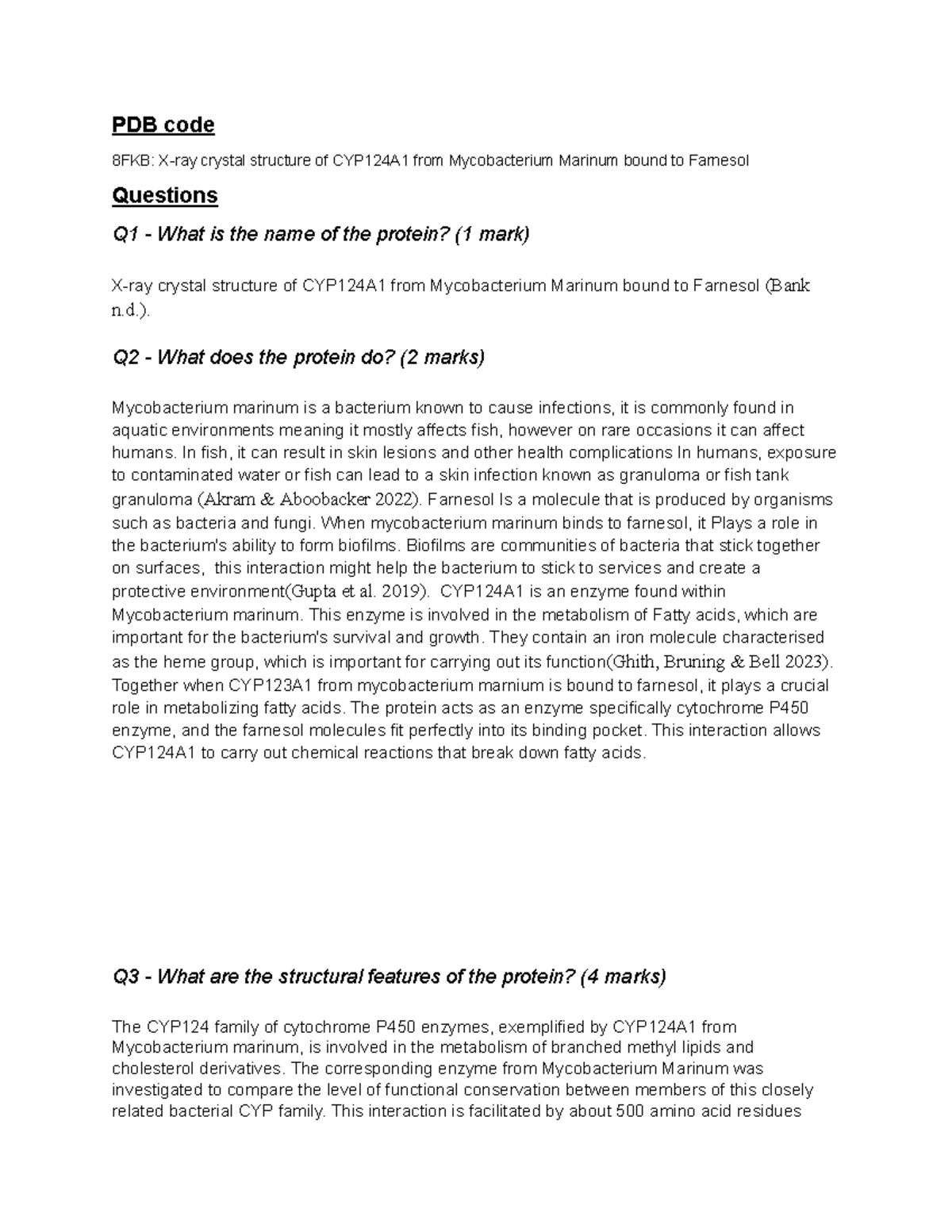 medical radiation lecture note week 1 - PDB code 8FKB: X-ray crystal ...