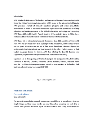 Imnpd Assignment sample - ASSIGNMENT TECHNOLOGY PARK MALAYSIA ...