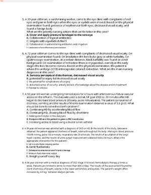 Materials of CTE - Nursing - d. Clamping the infusion tube and ...