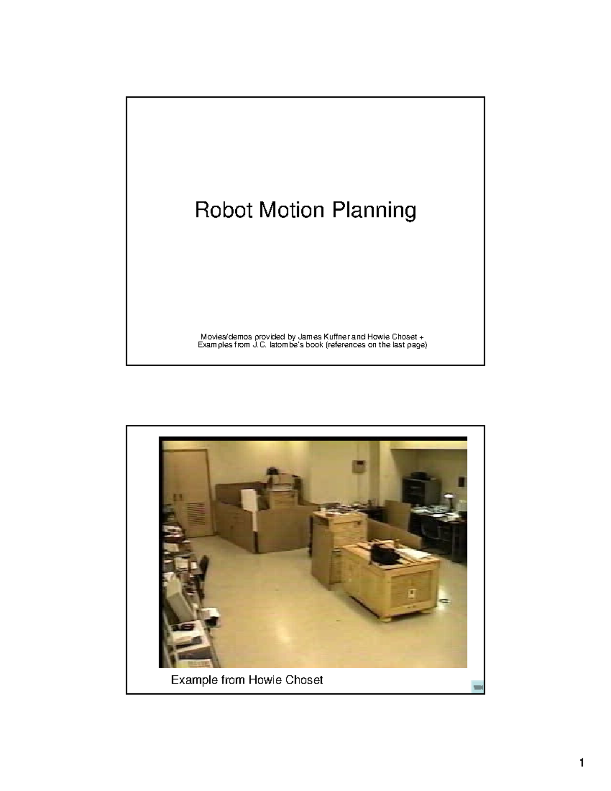 020807 motion - robotic path planning - Robot Motion Planning Movies ...