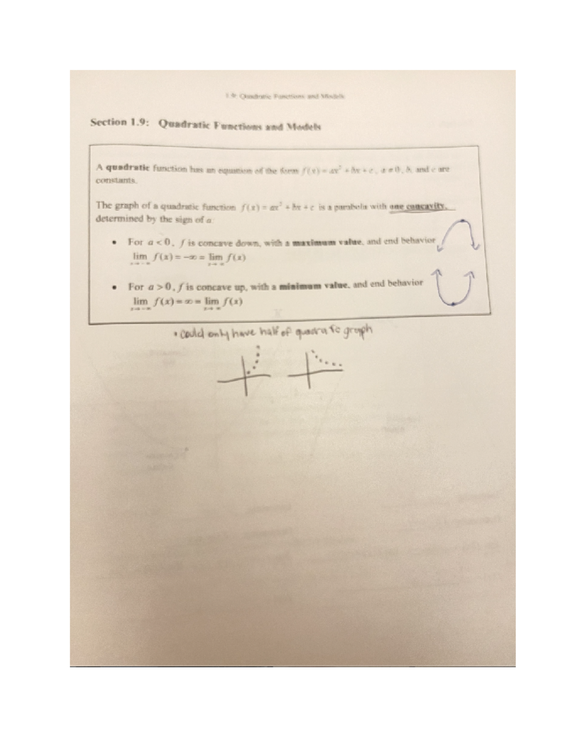 1.9 1.11 lecture check - notes discussed in class - MATH1020 - Studocu