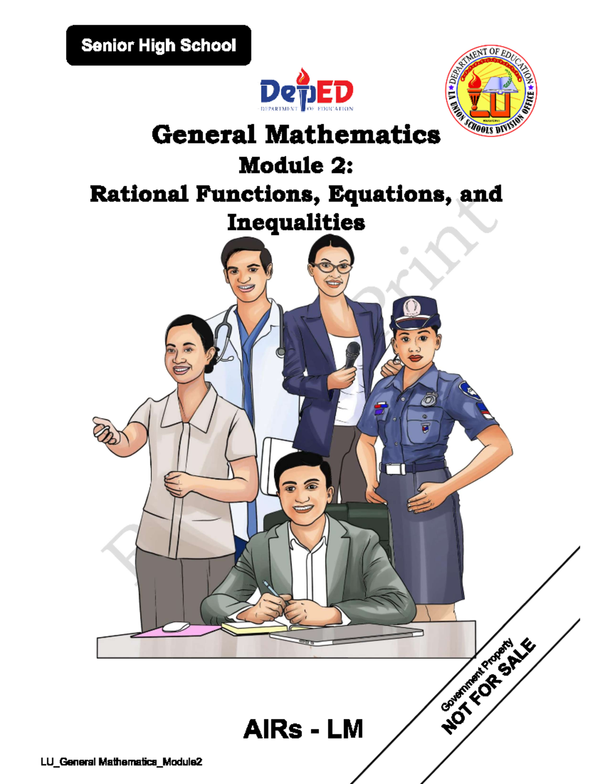 General Mathematics Module 2 - No part of this module may be reproduced ...