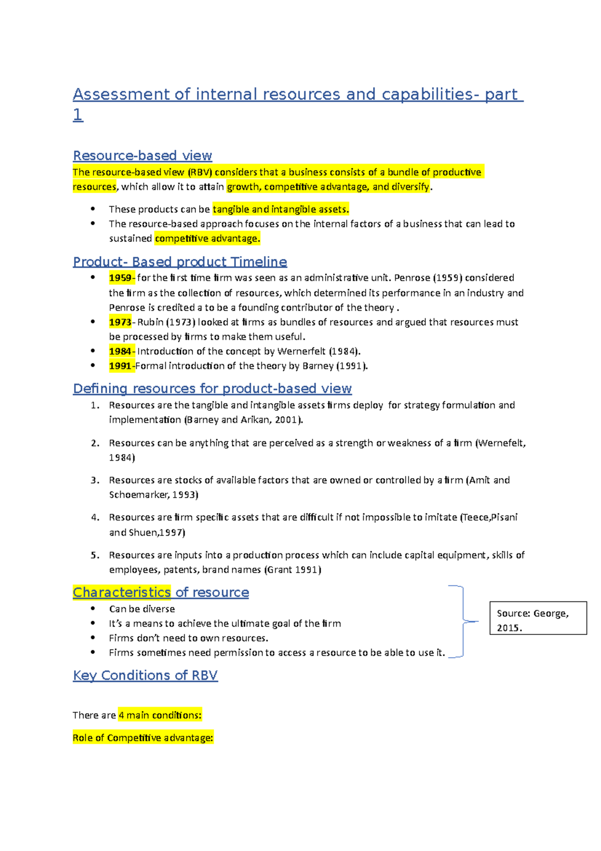 Assessment of Internal Resources and Capabilities - These products can ...