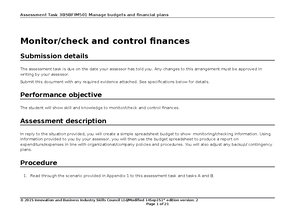 Bsbsus 511 Assessment Workbook V2 03 - Assessment Workbook BSBSUS ...