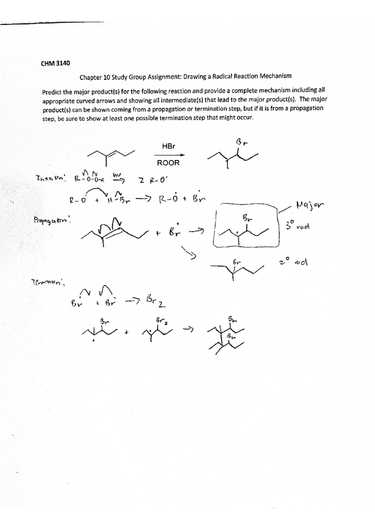 Ch10 group assi - CHM 314 - Studocu