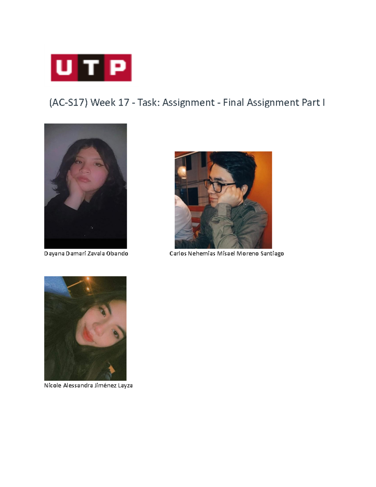 (AC-S17) Week 17 - Task Assignment - Final Assignment Part I dsad - You can find very beautiful ...