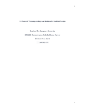HSE 220 module 5 - There are multiple different resources available to fit all clients’ needs ...