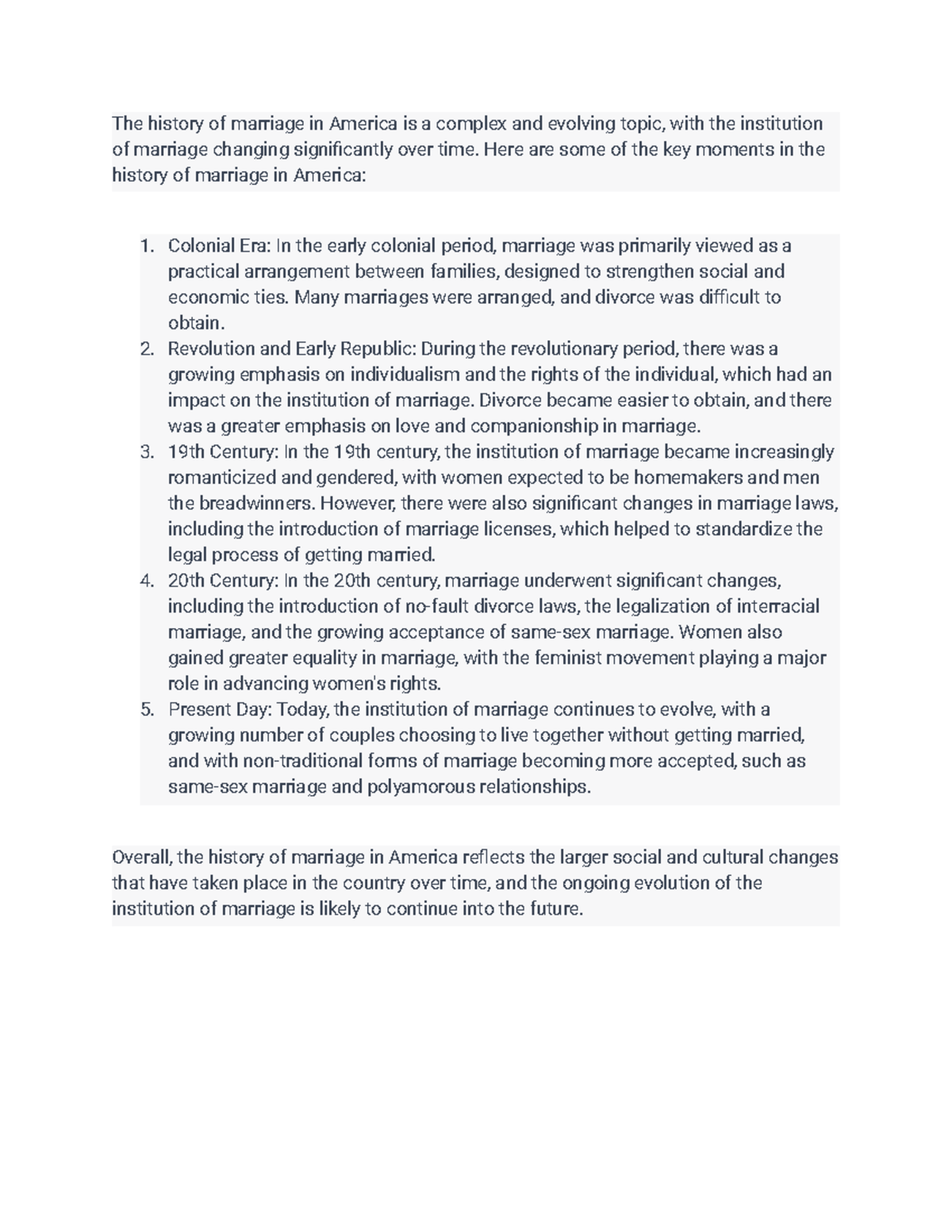 The history of marriage - Here are some of the key moments in the ...