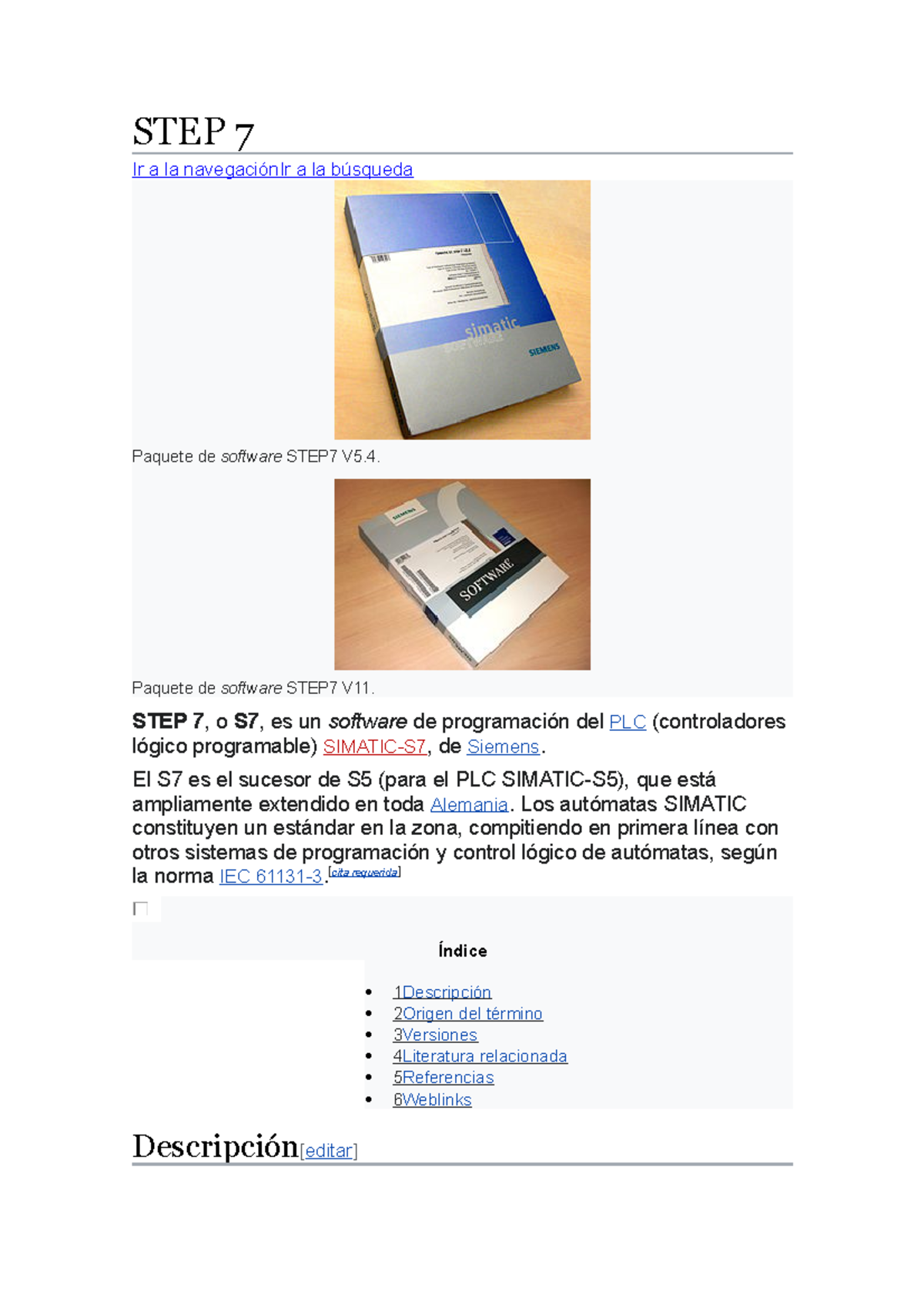 STEP 7 - Apuntes 1-3,7,5,7,9,6, - STEP 7 Ir a la navegación Ir a la ...