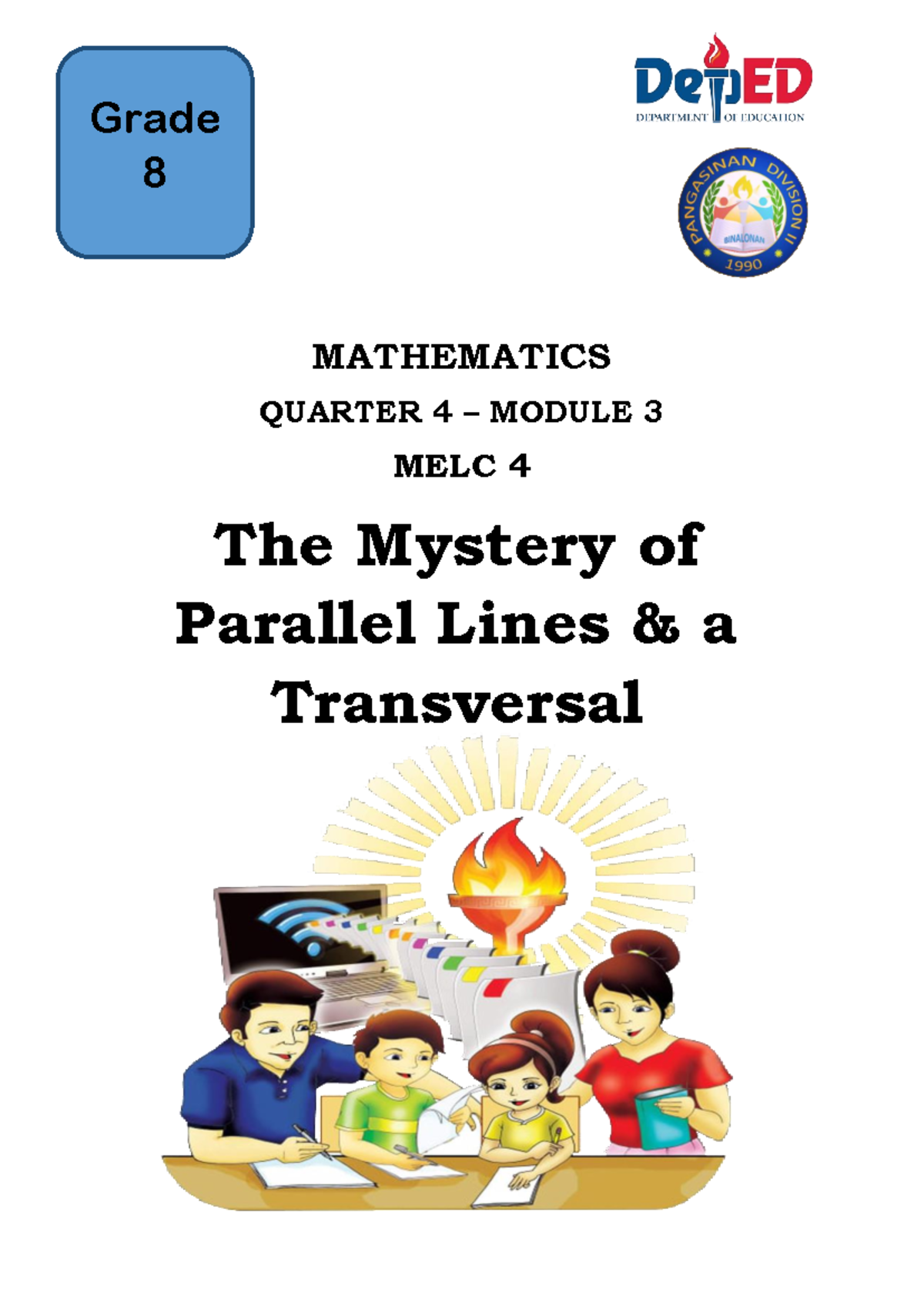 A4 G8 Q4 Module 3 MELC-4 - swe - MATHEMATICS QUARTER 4 – MODULE 3 MELC ...