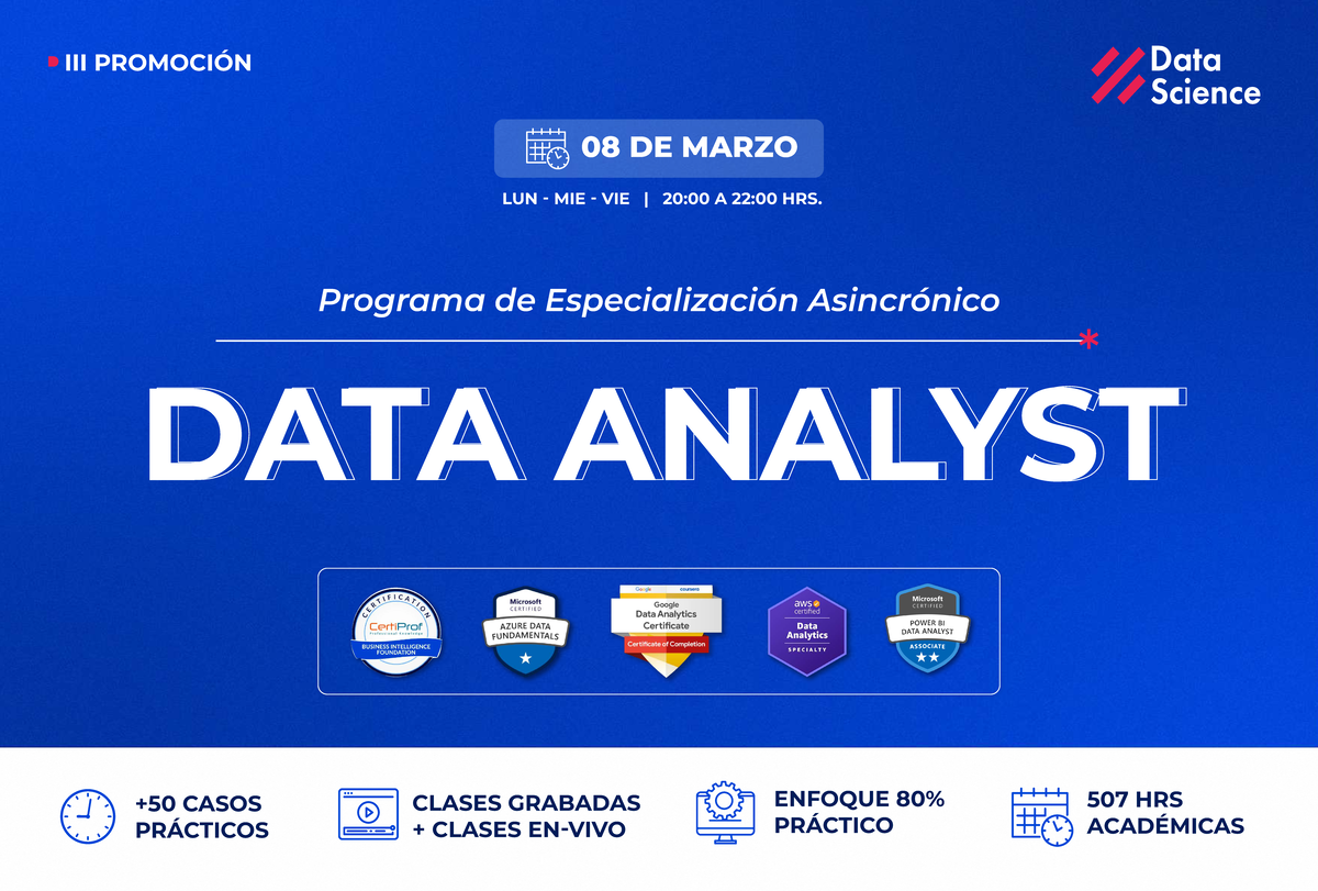 Brochure Data Analytics Promo 3 - Programa de Especialización ...