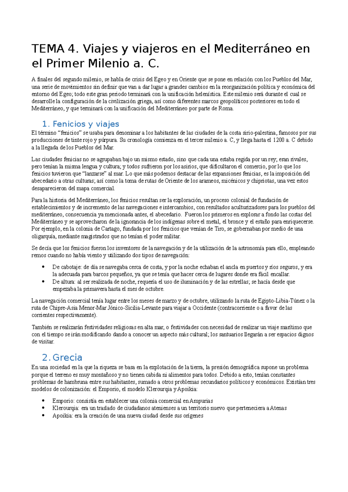 Apuntes Historia de los viaje y el turismo Tema4 - TEMA 4. Viajes y ...