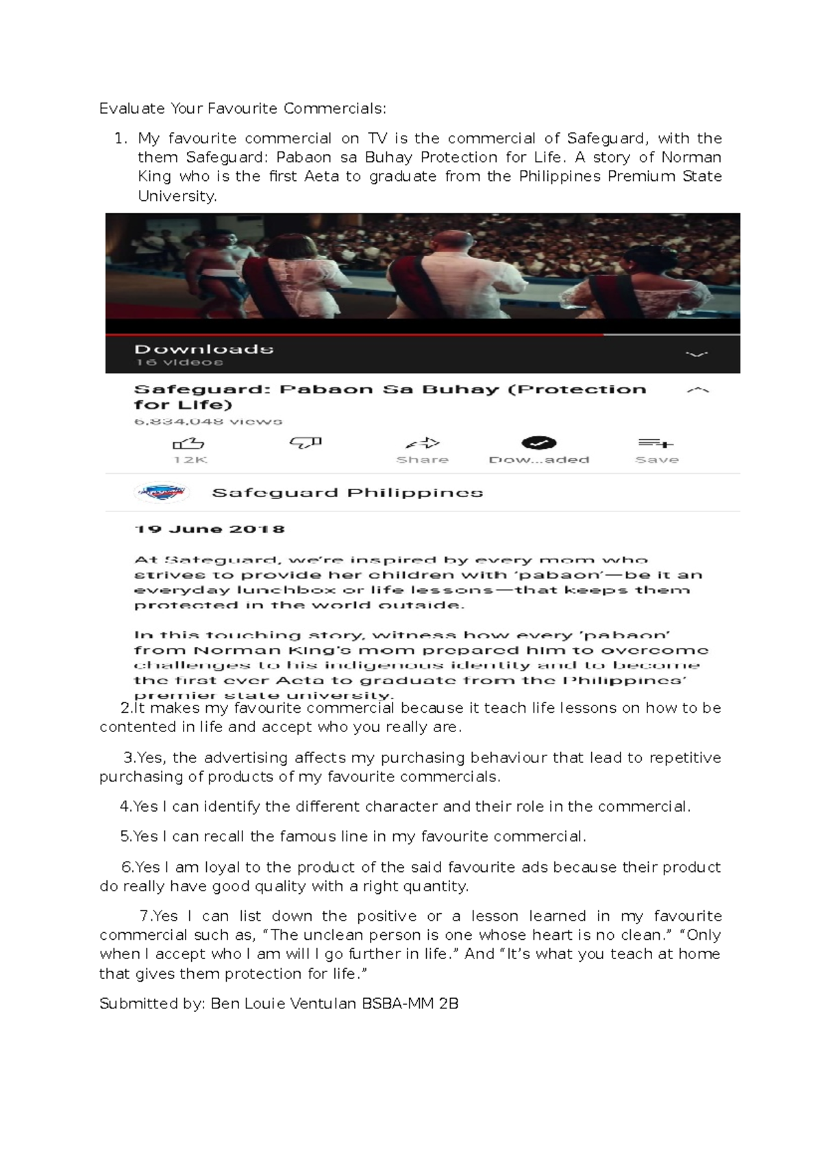 Evaluate Your Favourite Commercial - A story of Norman King who is the ...