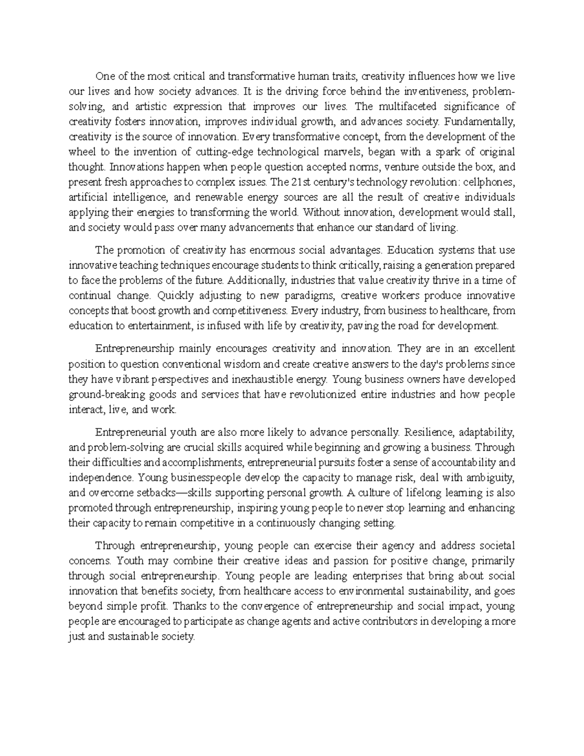 RA 10679 Reflection - One of the most critical and transformative human ...