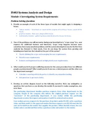 Chapter 1 - Alan Dennis - The documents uploaded belongs to Systems ...