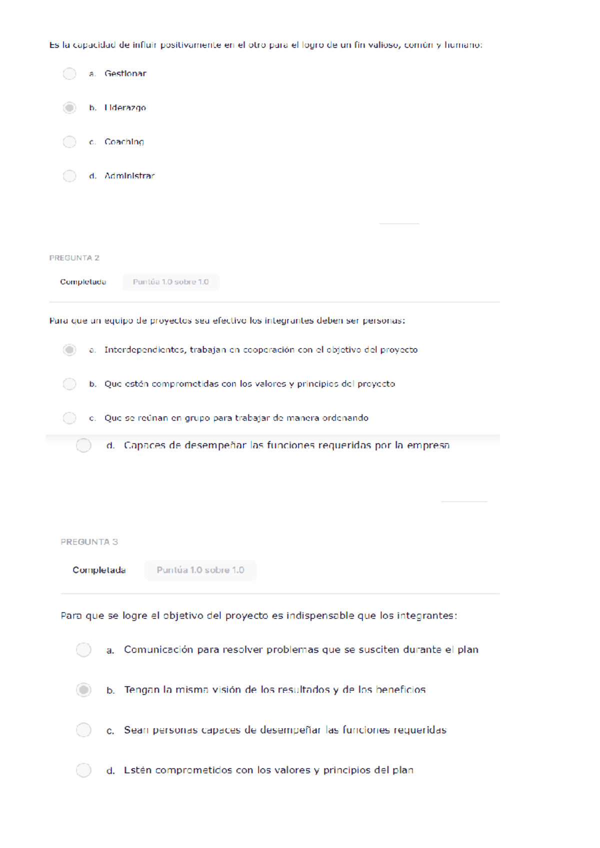 Factor humano en la administracion de proyectos - Es la capacidad de influir positivamente en el ...
