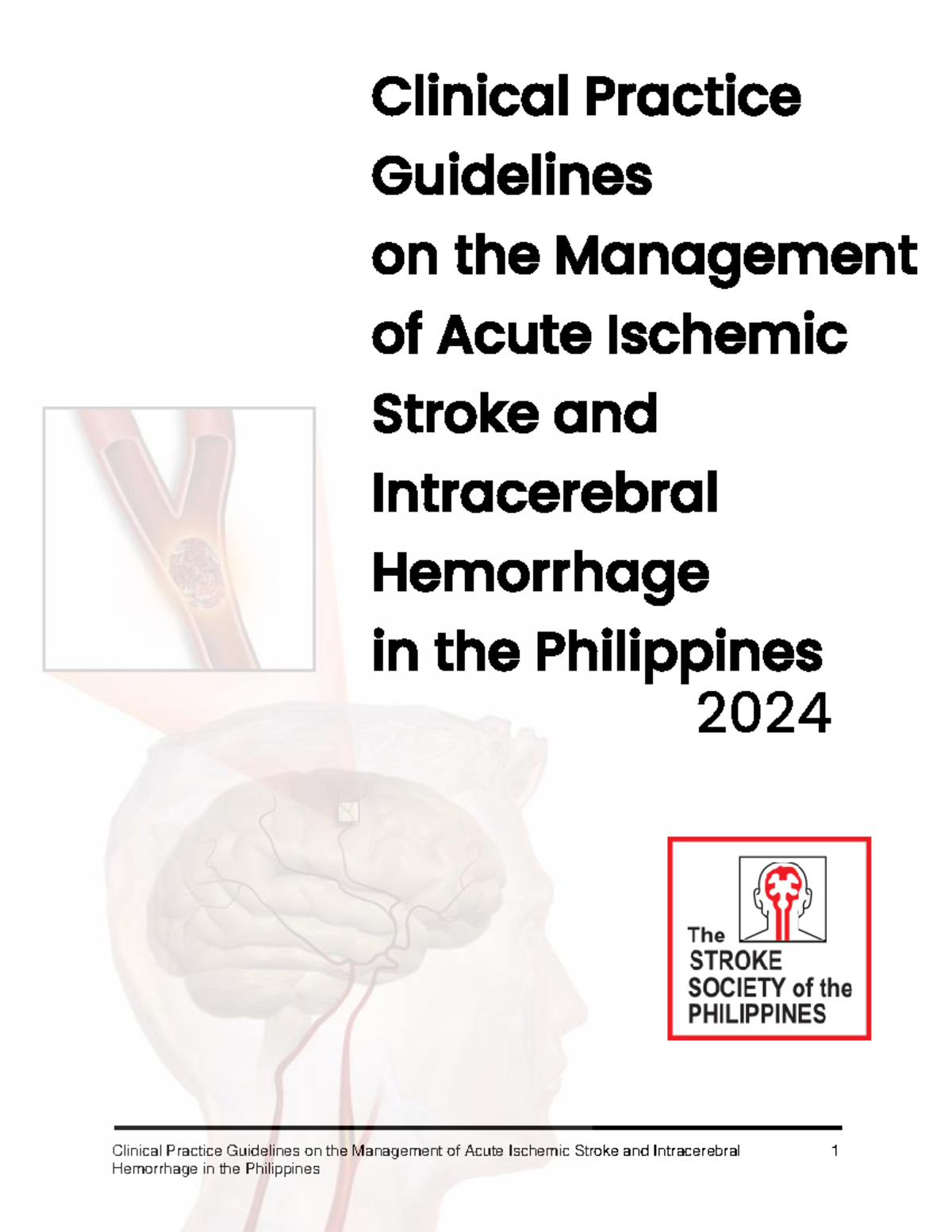 CPG Guidelines on the managment of Acute Stroke - Clinical Practice ...