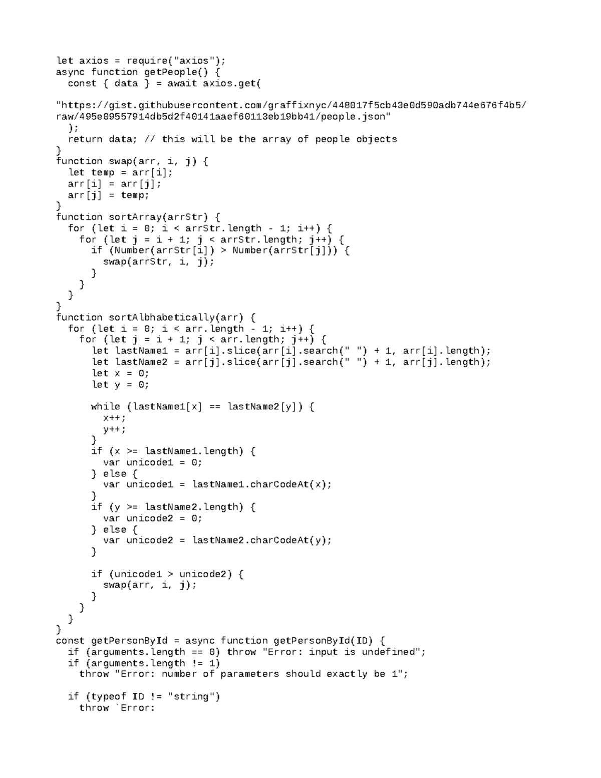 People - All details about this file is present in lab3 question file ...