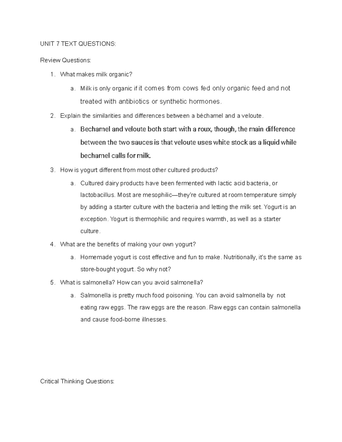 UNIT 7 TEXT Questions - Prof. Mueller - UNIT 7 TEXT QUESTIONS: Review ...
