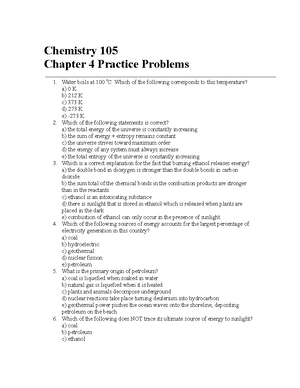 Intro to Chemistry - Chapter 4 book summary - INTRO TO CHEMISTRY ...